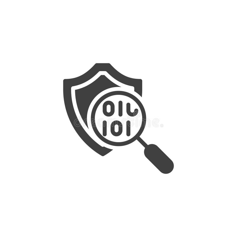 Analysis of Digital Evidence Vector Icon Stock Vector - Illustration of ...