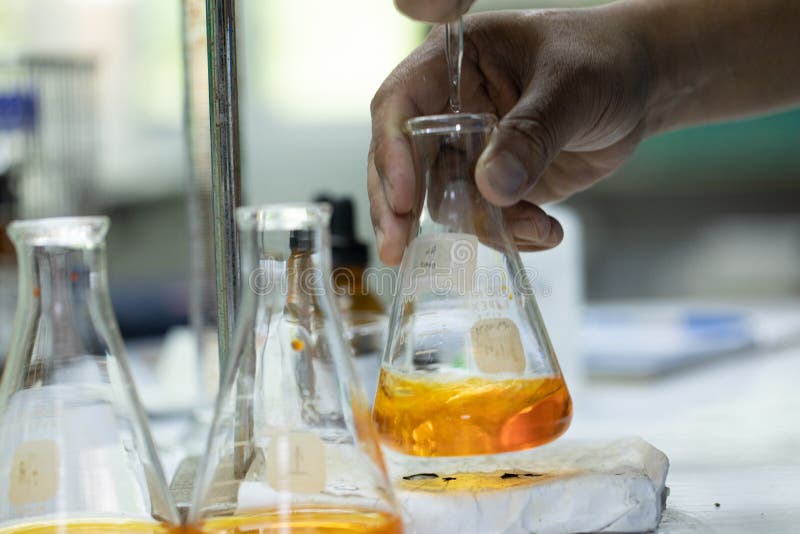 Dissolved OxygenOD,BOD and Alkalinity in Laboratory. Stock Image ...