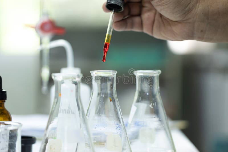 Dissolved OxygenOD,BOD and Alkalinity in Laboratory. Stock Image ...