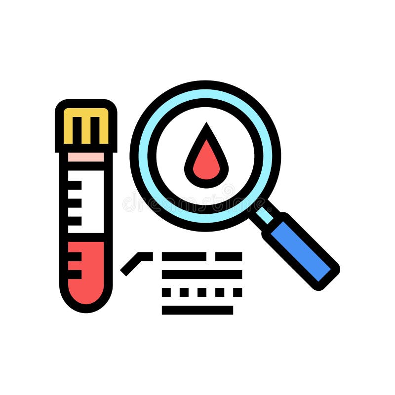 Analysis for Fertilization Color Icon Vector Illustration Stock Vector ...