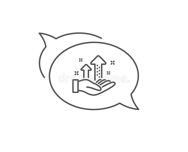 Analysis Graph Line Icon. Results Chart Sign. Traffic Management ...