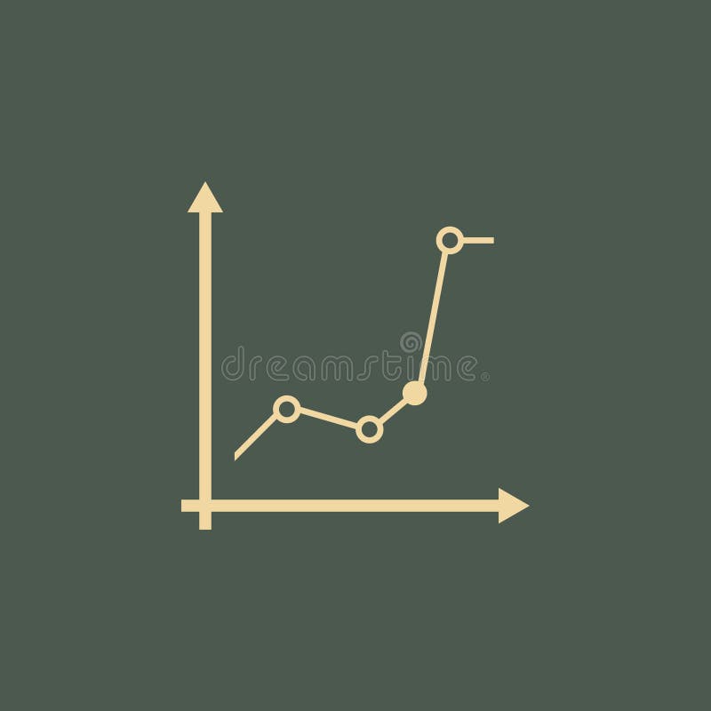 Analysis Graph. Vector Illustration Decorative Design Stock Vector ...