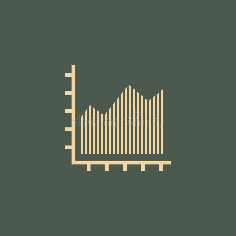 Analysis Graph. Vector Illustration Decorative Design Stock Vector ...