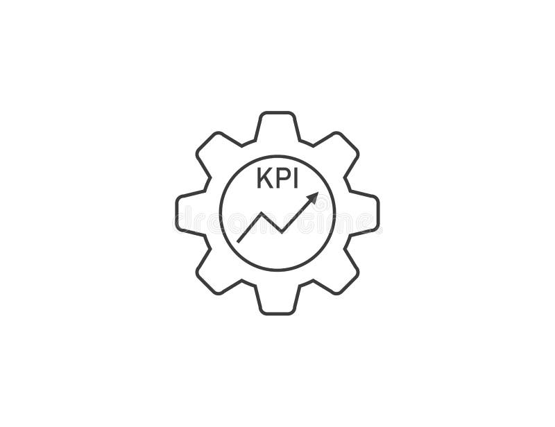 Analysis, Kpi Icon. Vector Illustration. Flat Design Stock Vector ...
