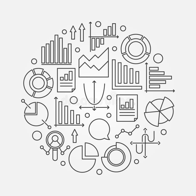 Analysis Linear Icon. Modern Outline Analysis Logo Concept on Wh Stock ...