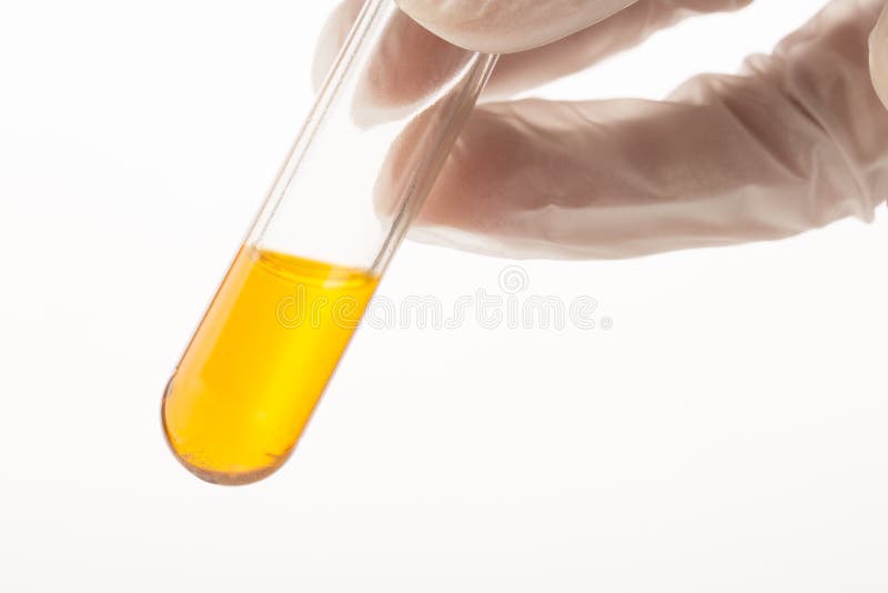 Test Tube with White Powder Stock Photo - Image of laboratory, white ...