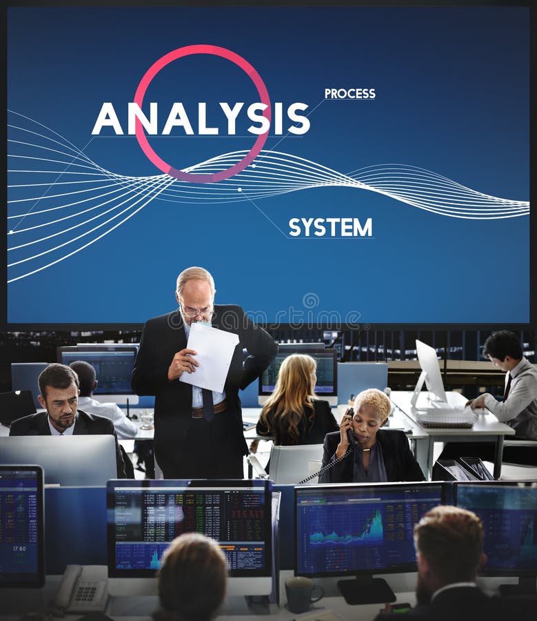 Analysis Process System Company Solution Concept Stock Image - Image of ...
