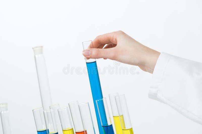 Analysis and Synthesis in Laboratory. Stock Photo - Image of testing ...