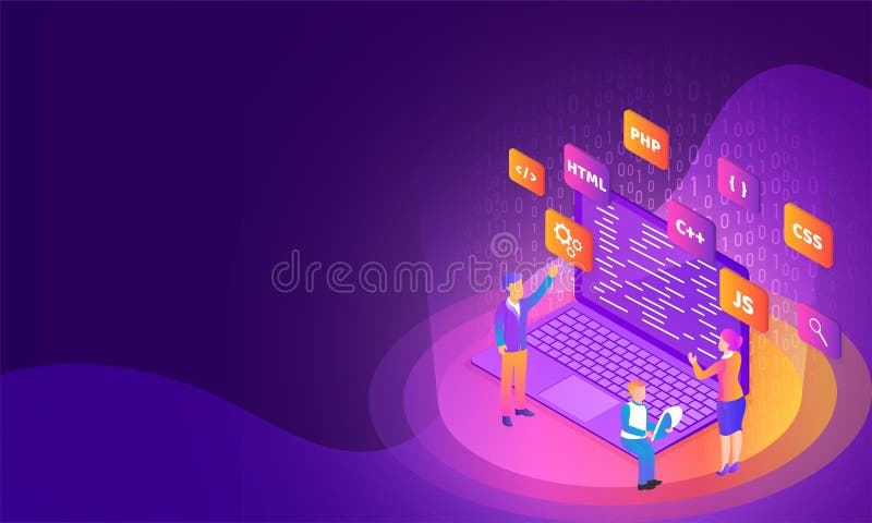 Analyst or Developer Searching the Problem on Laptop, Different Stock ...