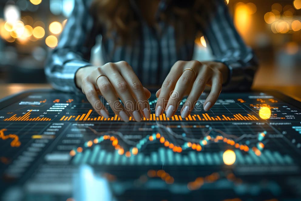 Analyst Financial, Business Technology Concept, Professionals Analyzing ...