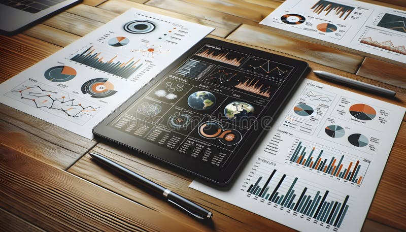 The Analyst’s Arsenal of Tools for Decoding Complex Data Stock Illustration - Illustration of ...
