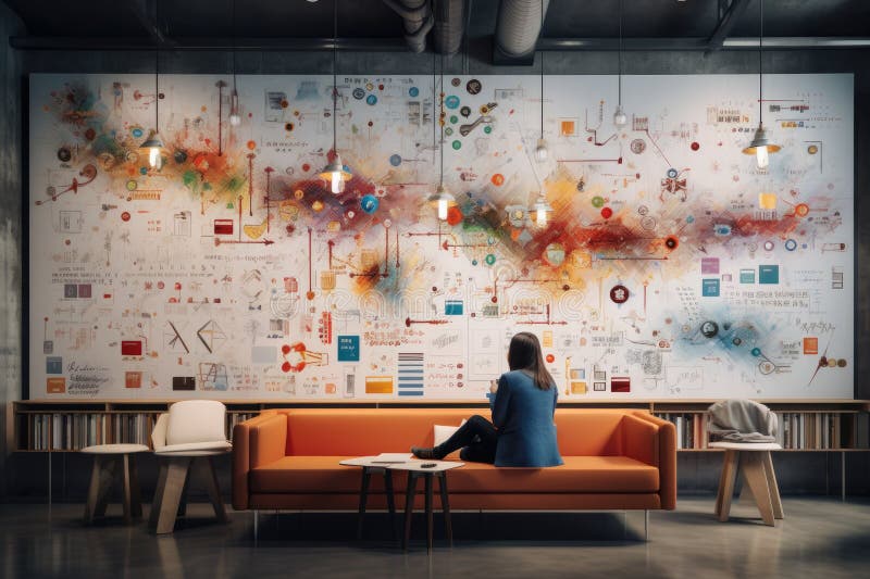 Analyst Team is Doing Teamwork and Brainstorming about New Strategy ...