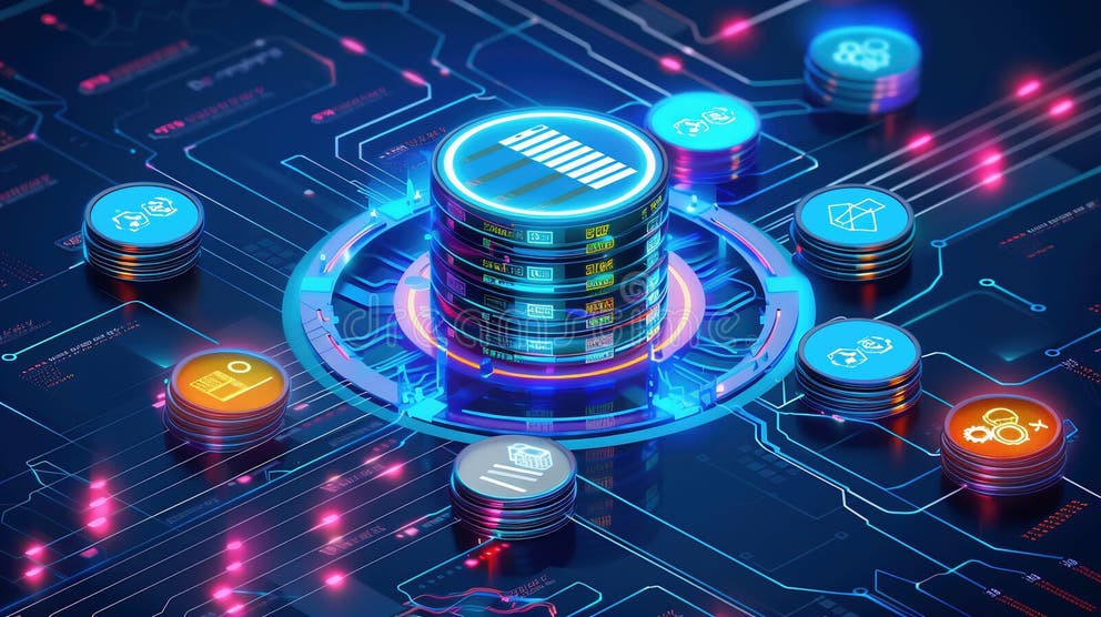 An Analyst Uses a Computer and Dashboard for Data Business Analysis and ...