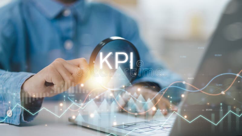 An Analyst Uses A Computer And Dashboard For Data Business Analysis And A Data Management System