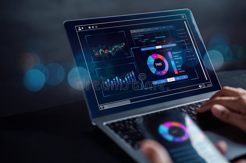 Analyst Working in Business Analytics and Data Management System To ...