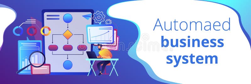 Business Process Automation BPA Concept Banner Header. Stock Vector ... Business Process Automation BPA Concept Banner Header. Stock Vector ...