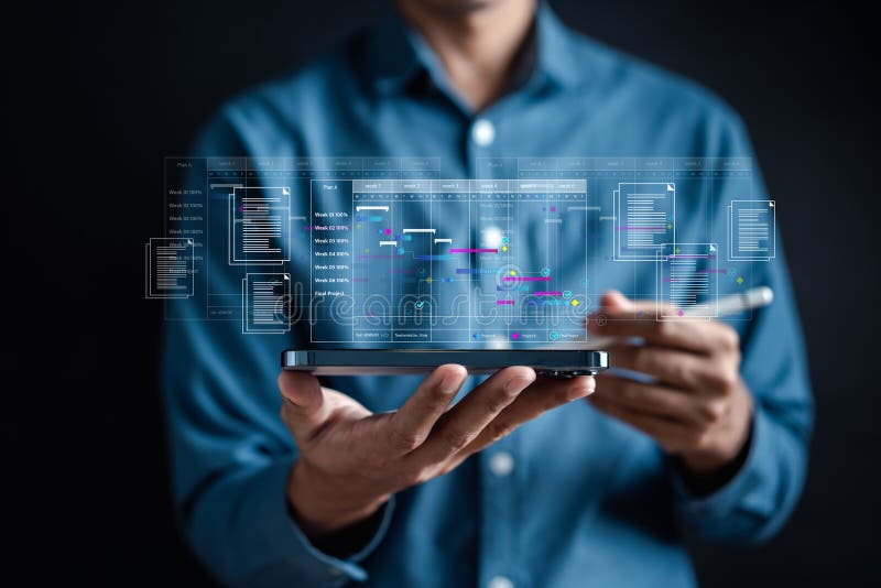 Analyst Working in Business Analytics and Data Management System To ...