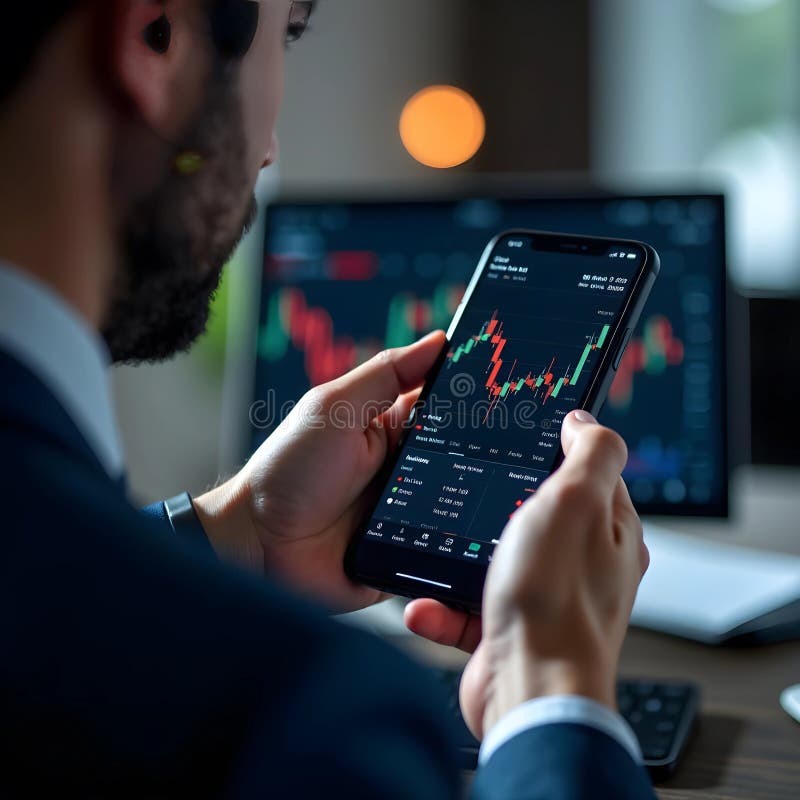 Analyst Works on Personal Computer Showing Business Analytics Dashboard ...