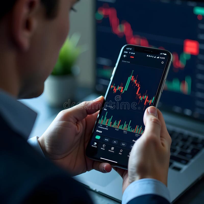 Analyst Works on Personal Computer Showing Business Analytics Dashboard ...