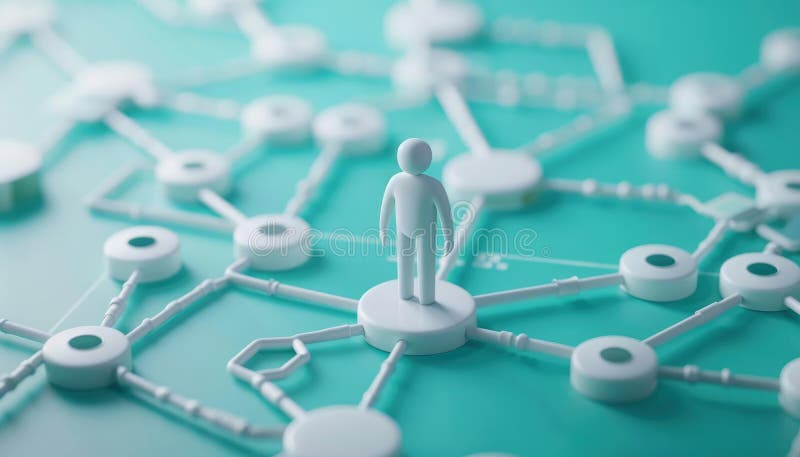 280 Analytical 3D Cartoon Figure Mapping Out an Overarching Longterm ...