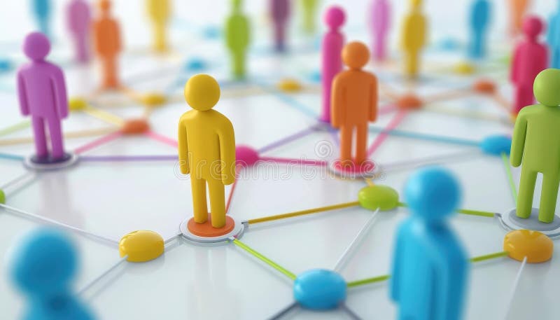 280 Analytical 3D Cartoon Figure Mapping Out an Overarching Longterm ...