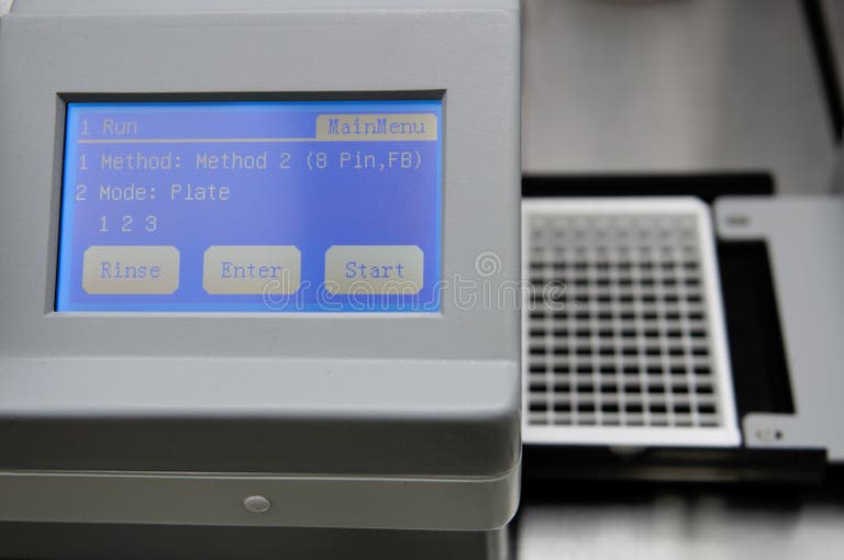 Analytical machine monitor stock photo. Image of laboratory - 25327056