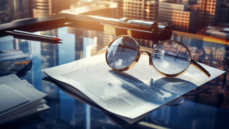 Analytical Research with Magnifying Glass Over Documents. Generative Ai ...