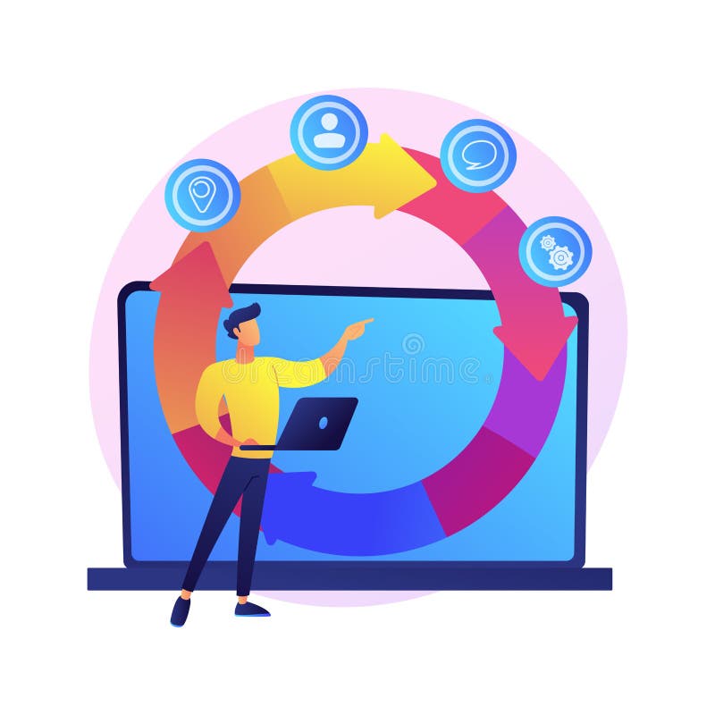 Analytical Software Vector Concept Metaphor Stock Vector - Illustration ...