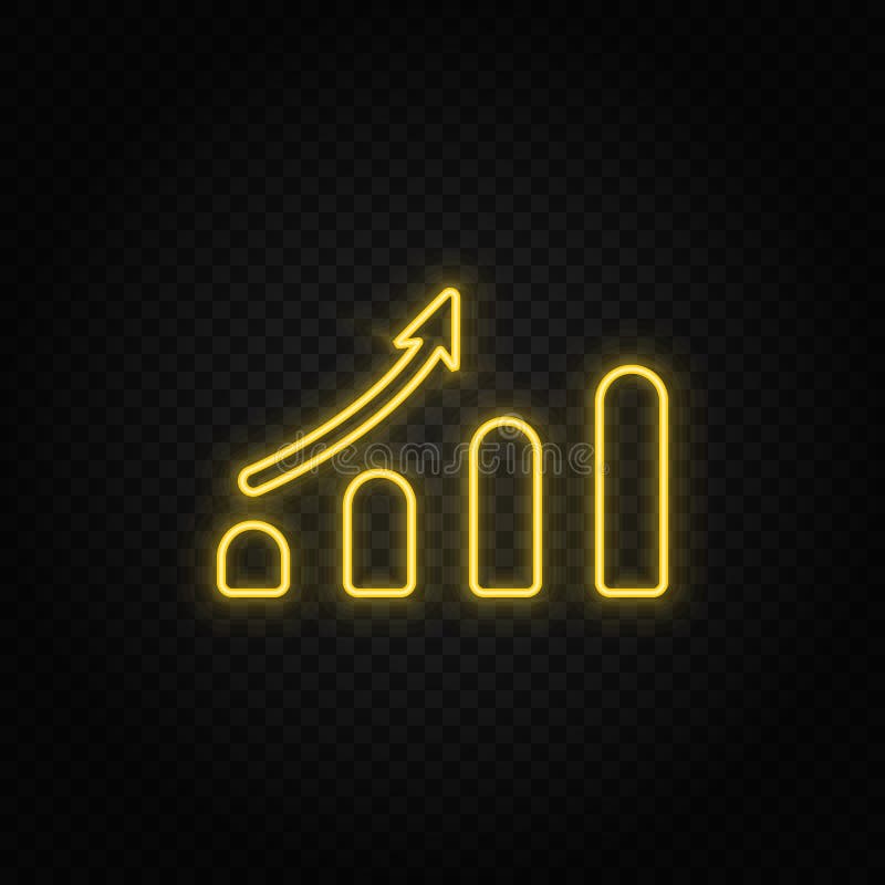Analytics, Chart, Consumption Icon. Simple One Line Vector Icon Stock ...