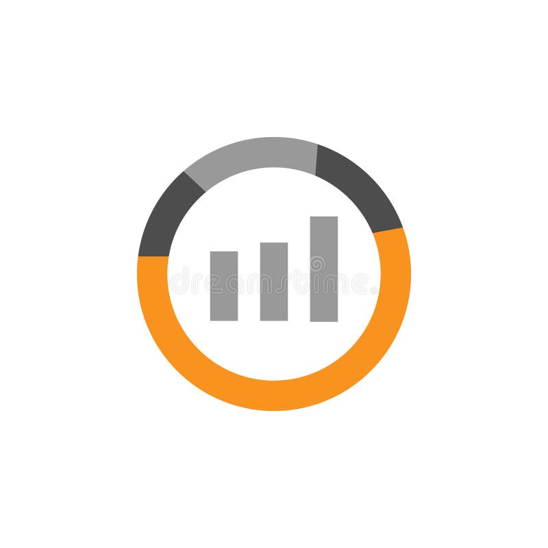 Analytics and Bars Icon. Element of Financial, Diagrams and Reports ...