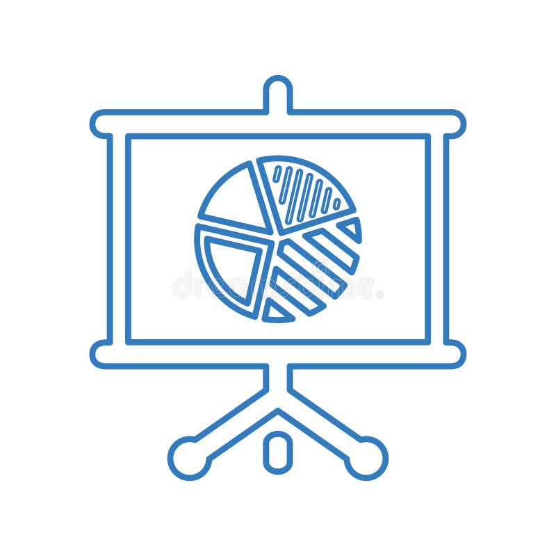Analytics, Business Presentation, Pie Chart, Statistics Outline Icon ...