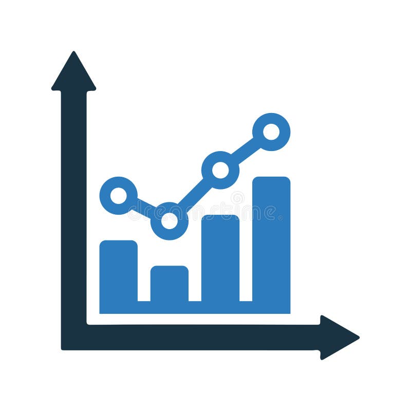 Analytics, Chart, Graph Icon Design Stock Vector - Illustration of ...