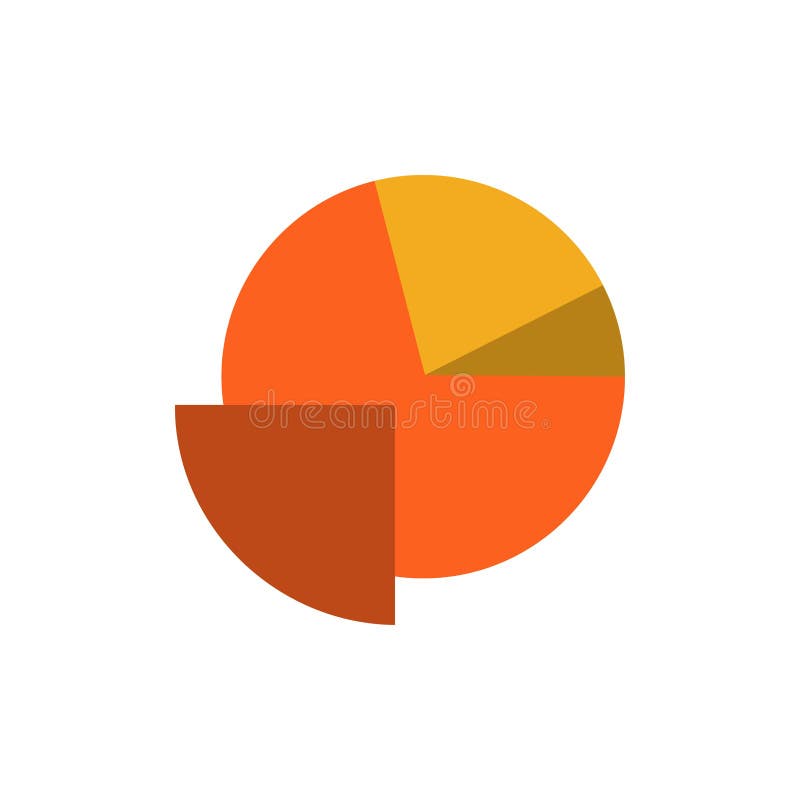 Analytics, Chart, Pie, Graph Flat Color Icon. Vector Icon Banner ...