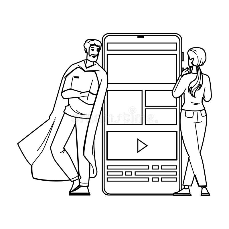 Analytics Competitor Analysis Vector Stock Illustration - Illustration ...