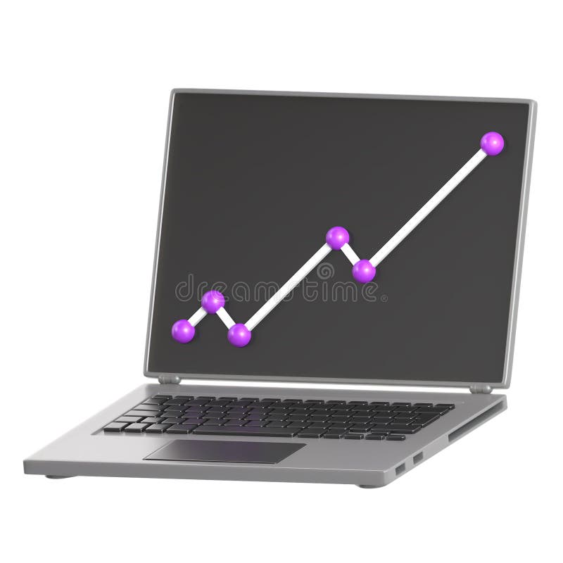 Analytics 3D Icon stock illustration. Illustration of design - 353015456