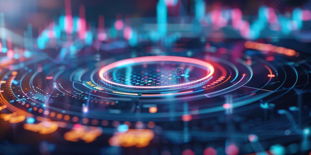 Analytics Dashboard Selective Focus, Analysis, Dynamic, Overlay ...