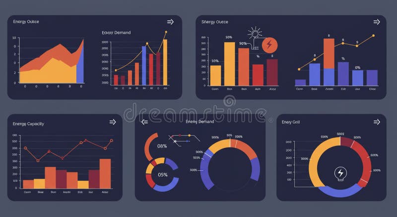 Demand Data Visualizations Stock Illustrations – 20 Demand Data Visualizations Stock ...