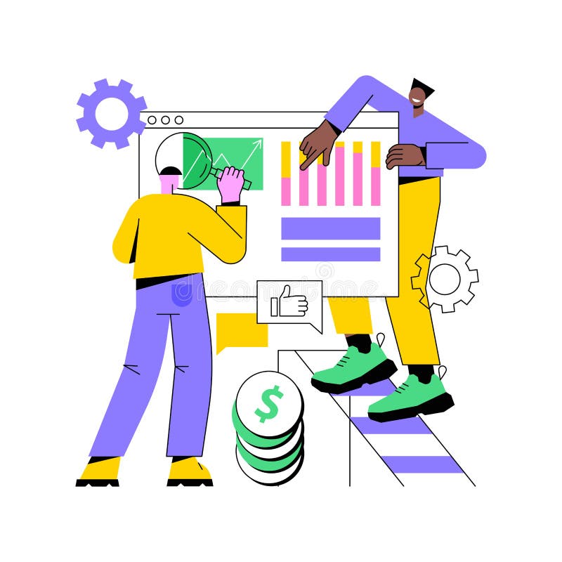 Analytics And Data Science Abstract Concept Vector Illustration Stock Vector Illustration Of