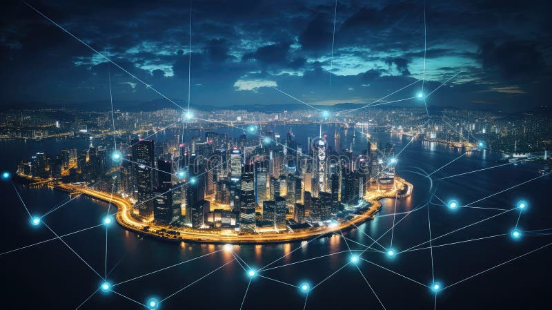 Analytics growing data stock illustration. Illustration of generated ...