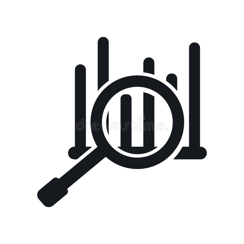 Analytics Icon Vector Isolated on White Background, Analytics Sign ...