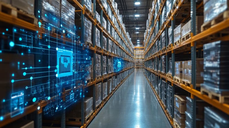 Analytics Identifying Trends in a Warehouse with Digital Overlays ...