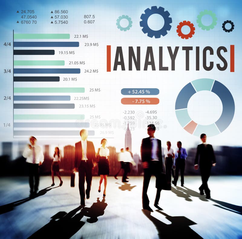 Analytics Information Statistics Strategy Data Concept Stock Photo ...