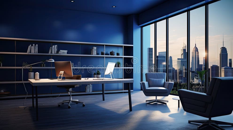 Analytics navy blue data stock illustration. Illustration of automation ...