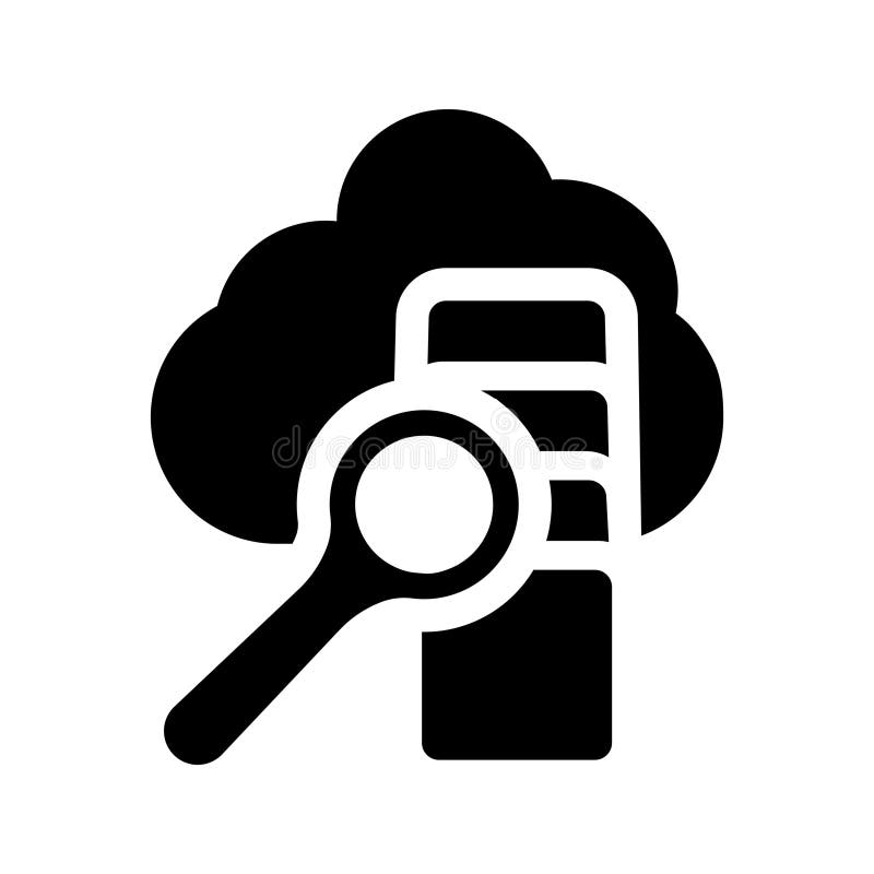 Analytics, Olap, Big Data Icon Stock Illustration - Illustration of ...