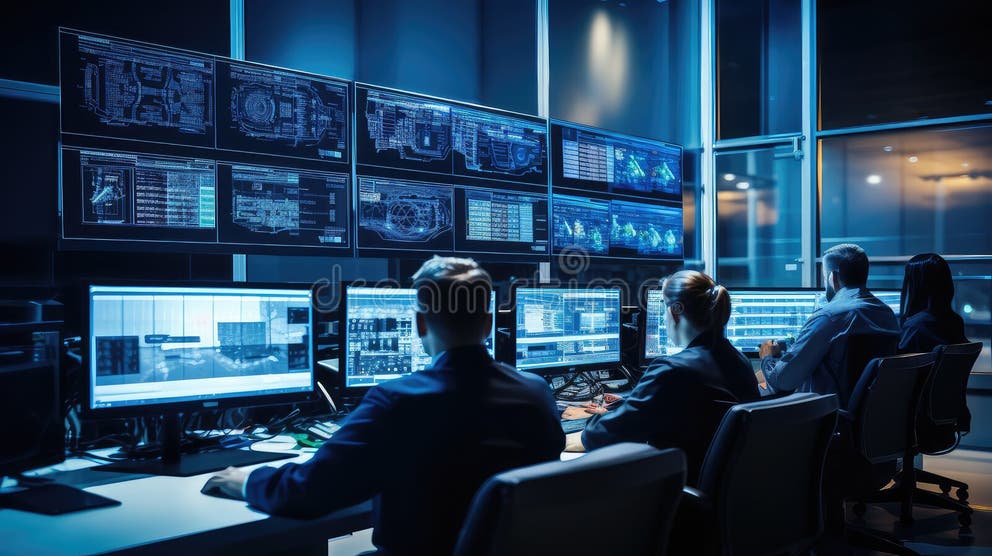 Analytics Operations Technology Stock Illustration - Illustration of ...