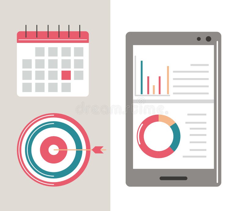 Analytics Plan and Development Stock Vector - Illustration of business ...