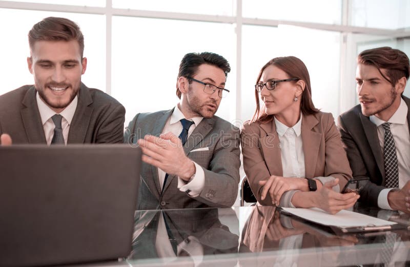 Analytics Points To a Computer Monitor Stock Image - Image of screen ...