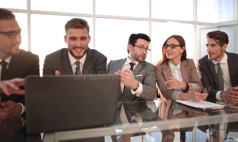 Analytics Points To a Computer Monitor Stock Image - Image of ...