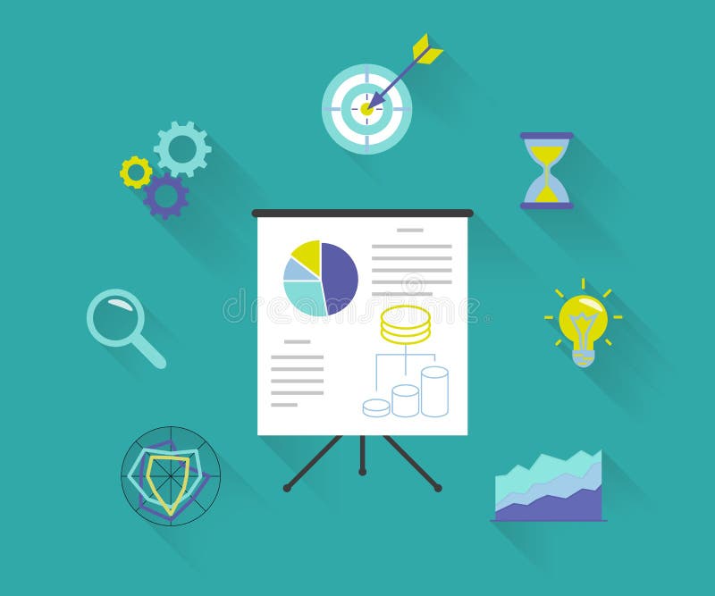 Analytics process stock vector. Illustration of organization - 47198862