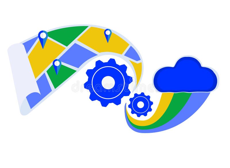 Gis Icon Stock Illustrations – 95 Gis Icon Stock Illustrations, Vectors ...